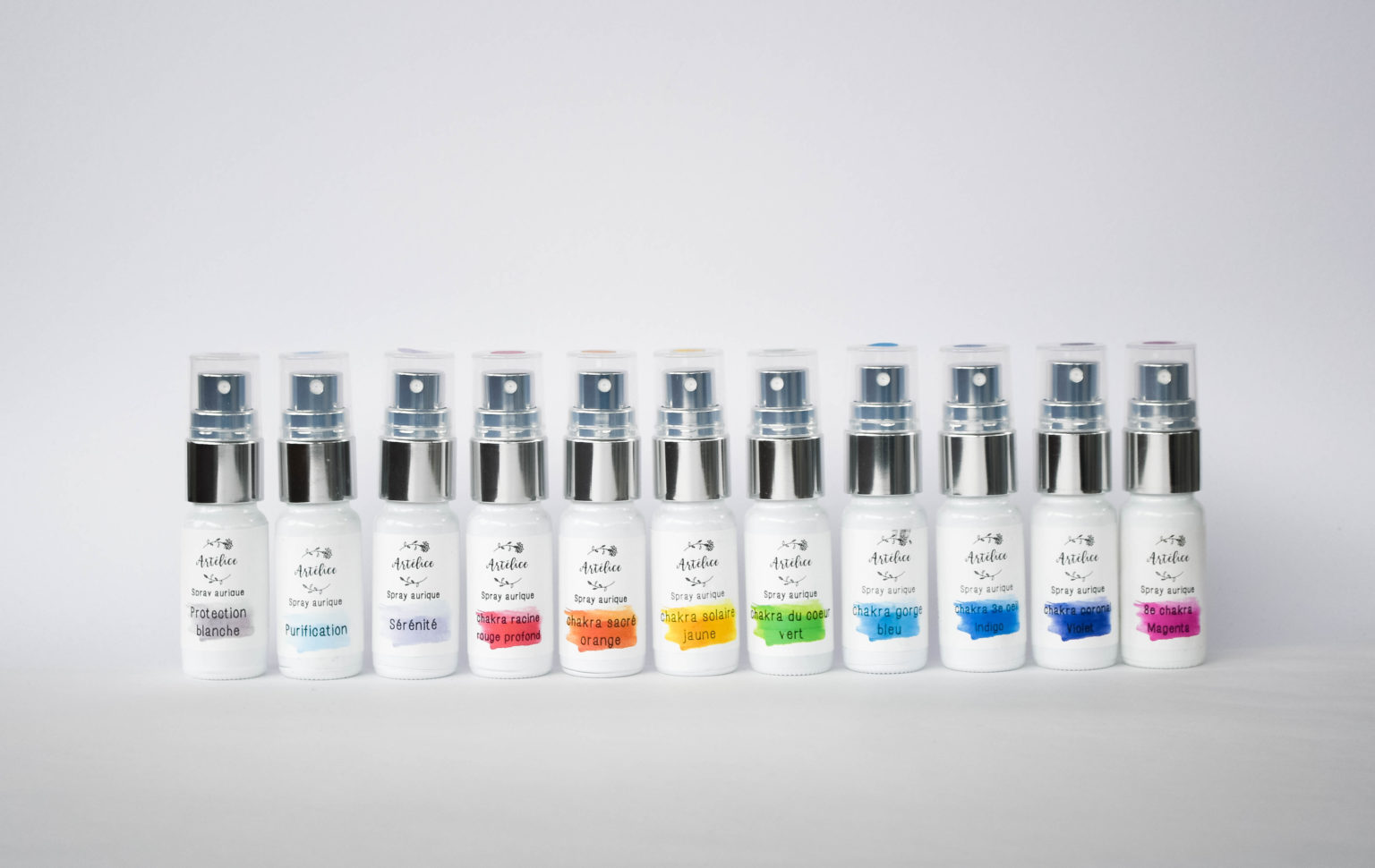 Set 11 sprays auriques - Artélice